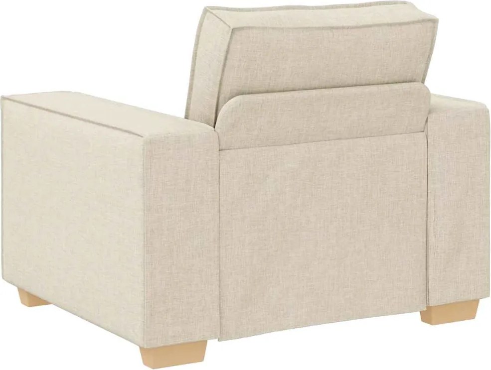 Set pohovek 3 ks Béžová Lněná směs 3324604