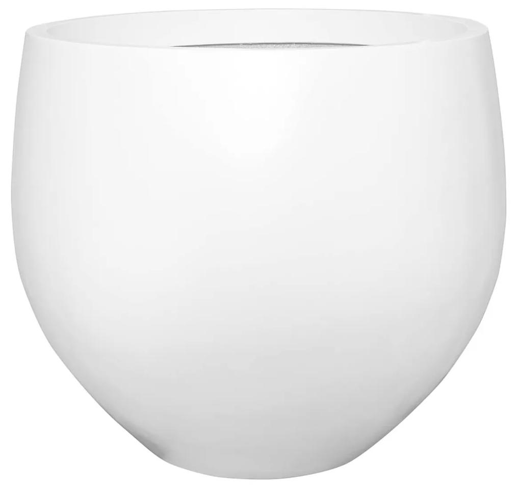 Květináč Jumbo Orb, barva matná bílá, více velikostí - PotteryPots Velikost: M - v. 93 cm, ⌀ 110 cm