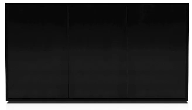 Skříňka k Aquatlantis Fusion 120x50, Barva Černá, Korpus 19mm