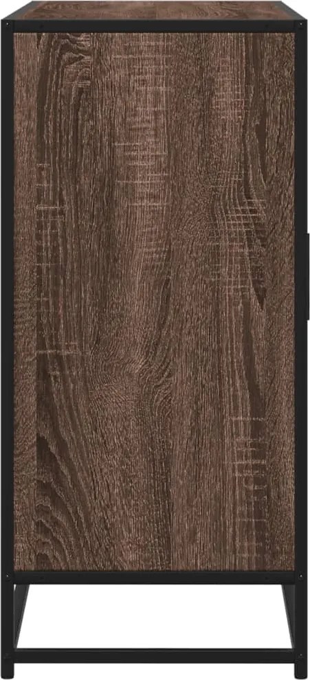 Příborník hnědý dub 92 x 35 x 76 cm kompozitní dřevo 3300829