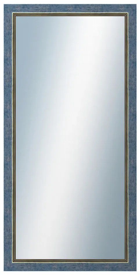DANTIK - Zarámované zrcadlo - rozměr s rámem cca 50x100 cm z lišty CARRARA šedá (2949)