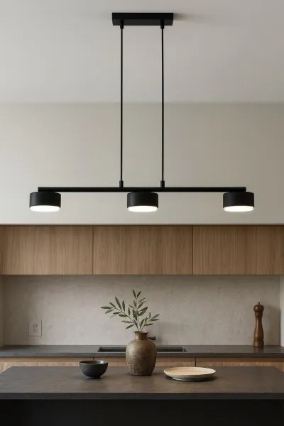 Brilagi - LED Lustr na lanku MONO 3xGX53/30W/230V černá