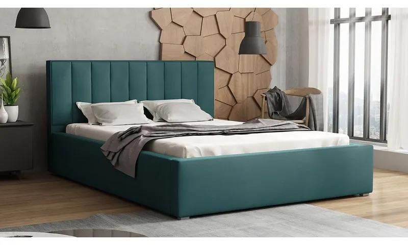 Čalouněná postel s rolovatelným roštem Sonden, Rozměr postele: 120x200, Potah: Victoria 14 864