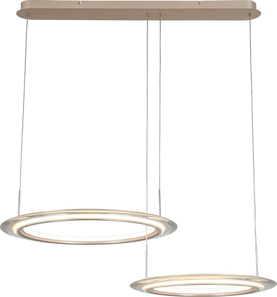 XXXLutz ZÁVĚSNÉ LED SVÍTIDLO, 82/55/150 cm Dieter Knoll - Závěsná LED svítidla - 008227174101
