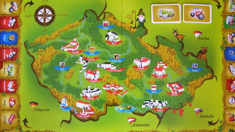 DINO Hra Cestujeme po hradech a zámcích *SPOLEČENSKÉ HRY * dn631281