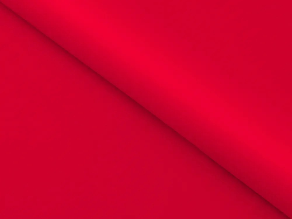 Biante Dětské saténové povlečení do postýlky ST-010 Sytě červené Do postýlky 90x140 a 40x60 cm