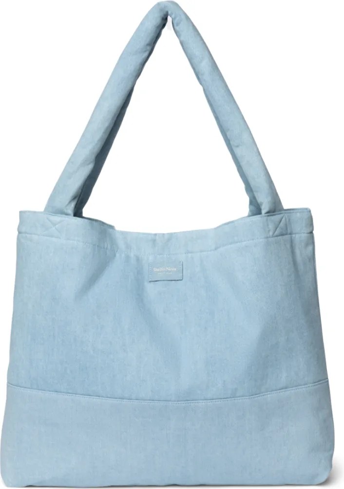 Studio Noos Denim Mom Bag Grey Hearts