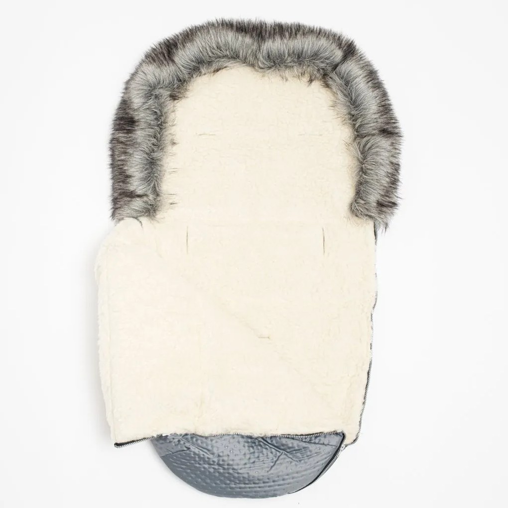 Zimní fusak New Baby Lux Wool graphite