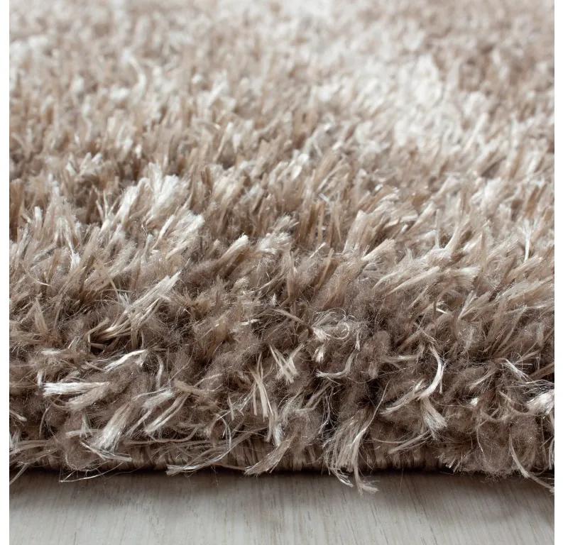 Ayyildiz Kusový koberec BRILLIANT 4200, Taupe Rozměr koberce: 140 x 200 cm