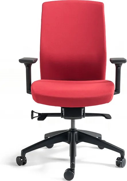 Office Pro Kancelářská ergonomická židle BESTUHL J2 BP — více barev, bez podhlavníku Modrá 214