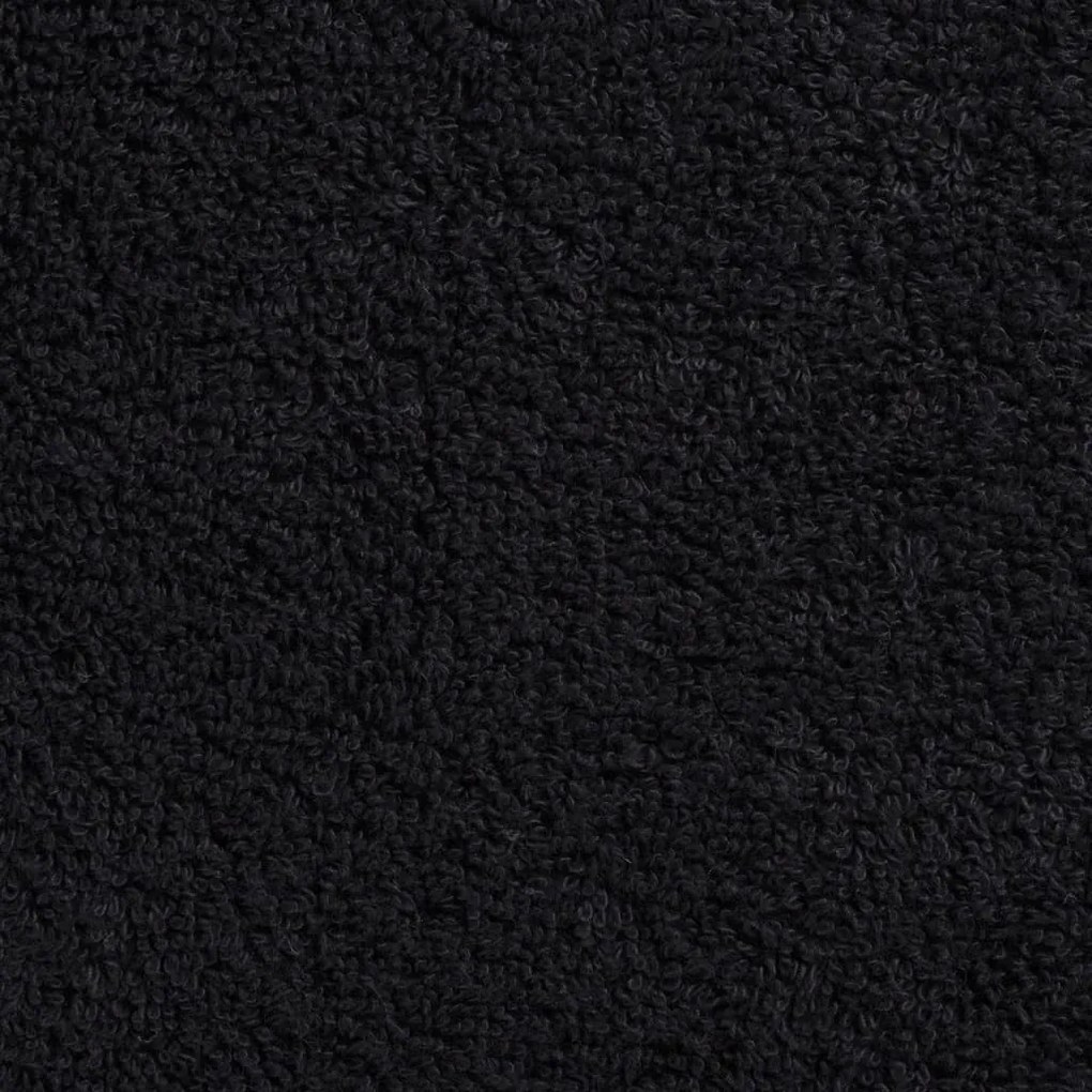 Premium ručníky SOLUND 4 ks černé 30 x 50 cm 600 g/m² 137423