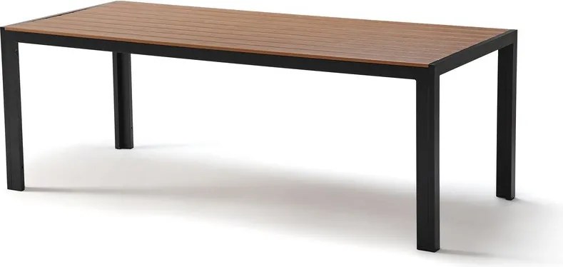 Zahradní jídelní stůl s artwood deskou 90x205 cm Viking – Bonami Selection