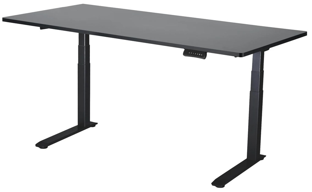 Výškově nastavitelný stůl Liftor 3segmentový premium C   deska 1800 x 800 x 25 mm černá