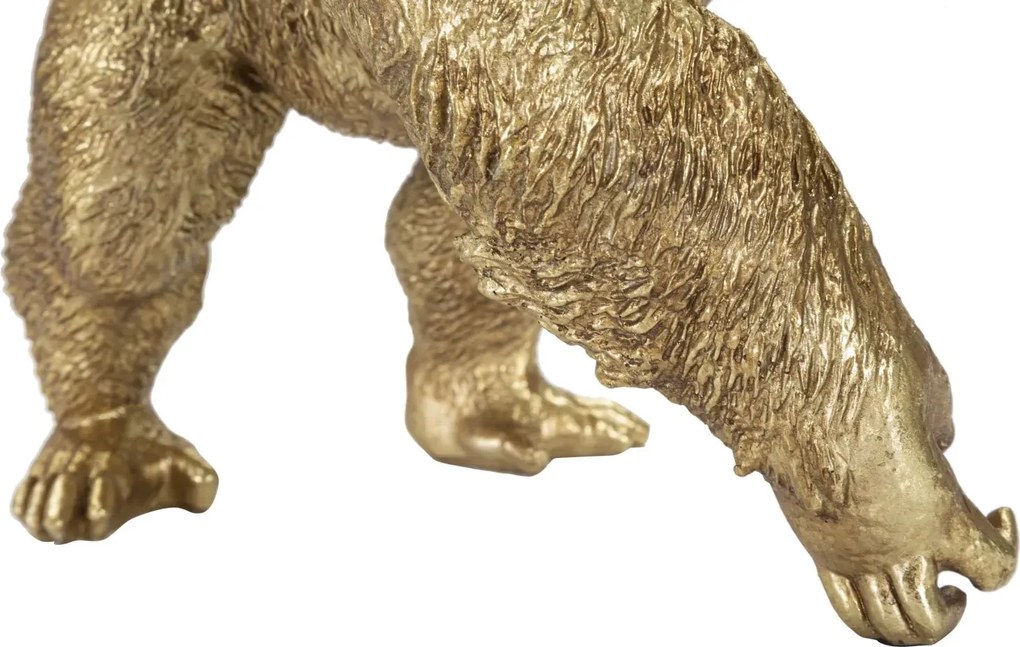 Stolní lampa Gorilla 40 cm zlatá