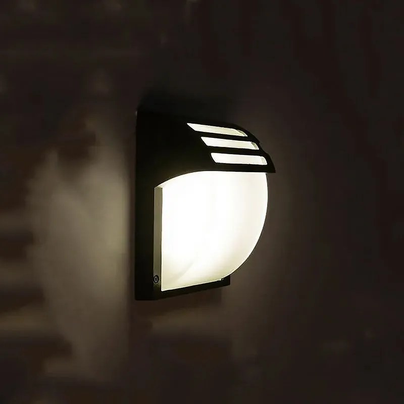 Toolight Toolight, nástěnné svítidlo 24,5x18 cm, 1xE27, RSL013-1W, černá, OSW-10246