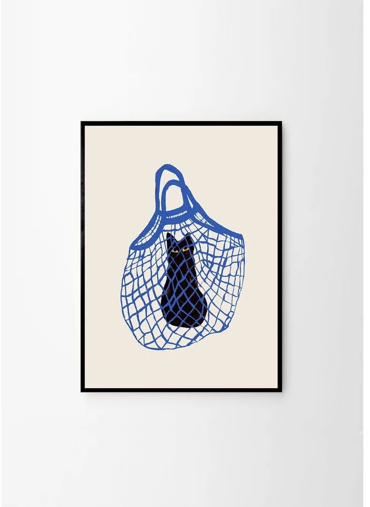Plakát 30x40 cm The Cat’s In The Bag – Chloe Purpero Johnson – The Poster Club