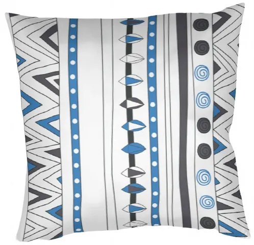 Dadka Povlak na polštář bavlna Indián denim  50x70 cm