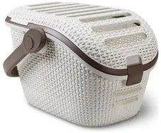 Curver Přepravka Rattan 51x38x33cm mocha