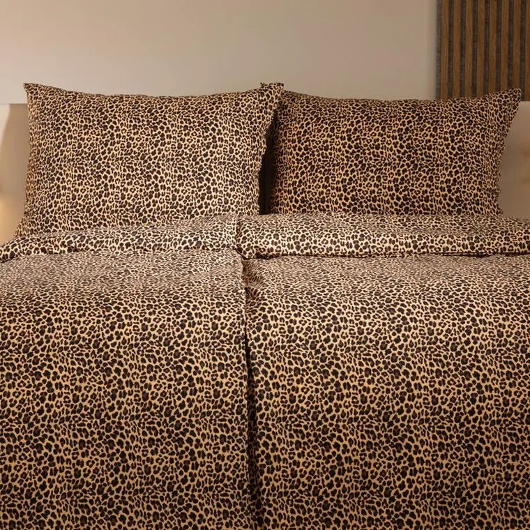 Bavlněné ložní povlečení LEOPARDÍ ELEGANCE