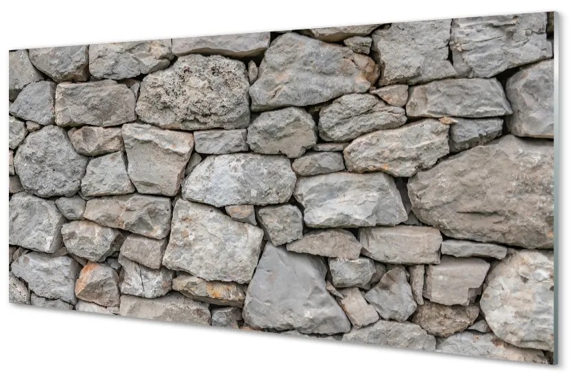 akrylový obraz Kamenná zeď wall 125x50 cm
