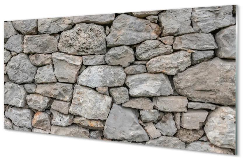 akrylový obraz Kamenná zeď wall 120x60 cm