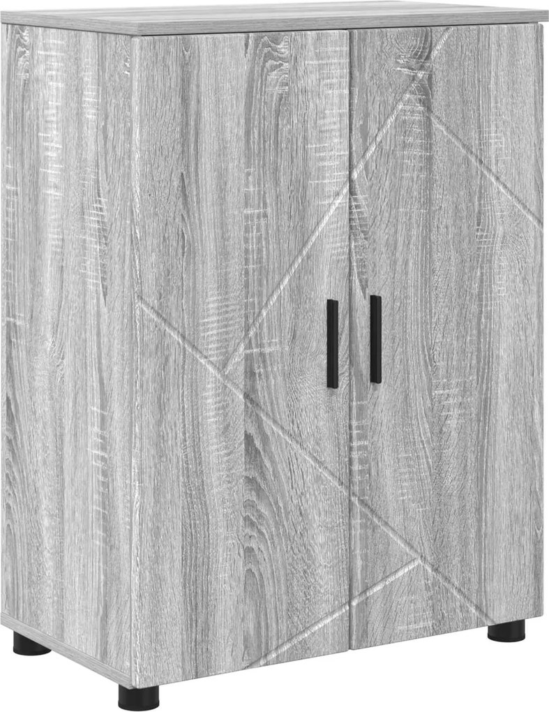 Sada koupelnového nábytku 4 ks Šedá Sonoma 61 x 35 x 64 cm 3393009