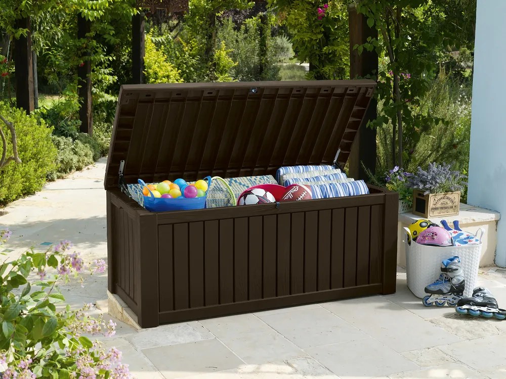 KETER ROCKWOOD box 570L - hnědý