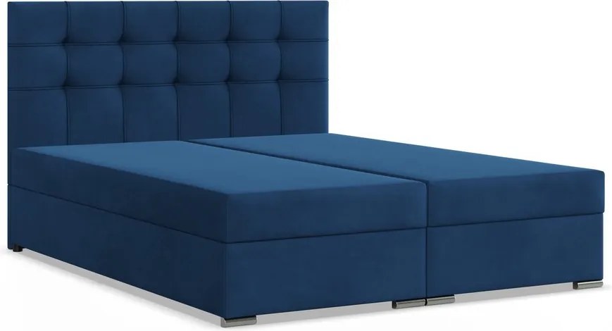AGroup Kontinentální čalouněná postel ELDA (180 x 200 cm) Barva látky Trinity: Světle hnědá (Trinity 2306)