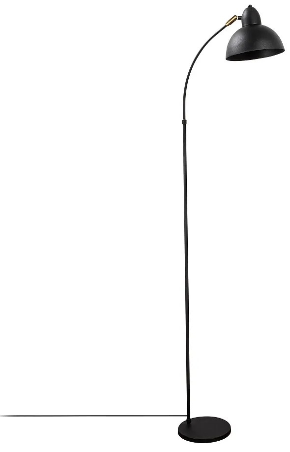 Designová stojanová lampa Vasso 162 cm černá