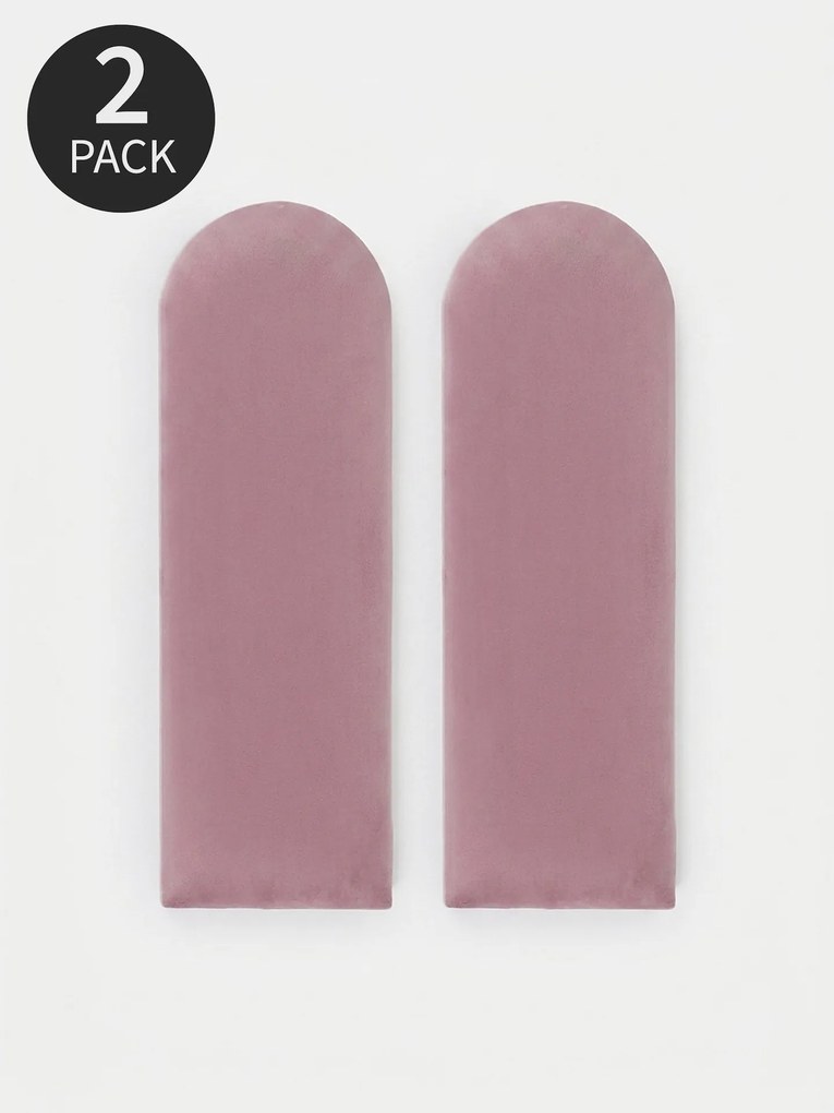 Sinsay - Čalouněné stěnové panely 2 pack - pastelová růžová