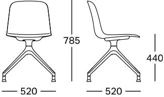 COLOS - Židle LORIA 1TR-UP - otočná
