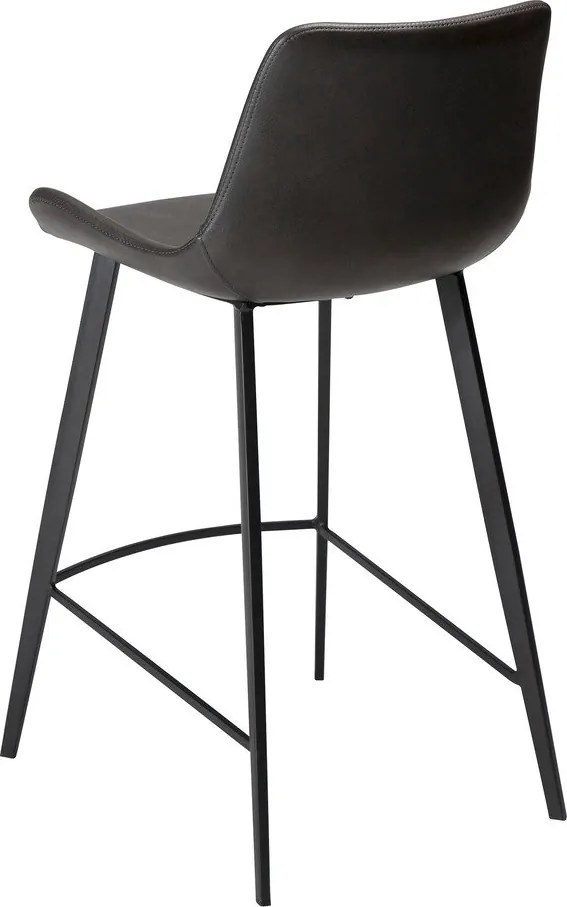 Šedá barová židle (výška sedáku 65 cm) Hype – DAN-FORM Denmark