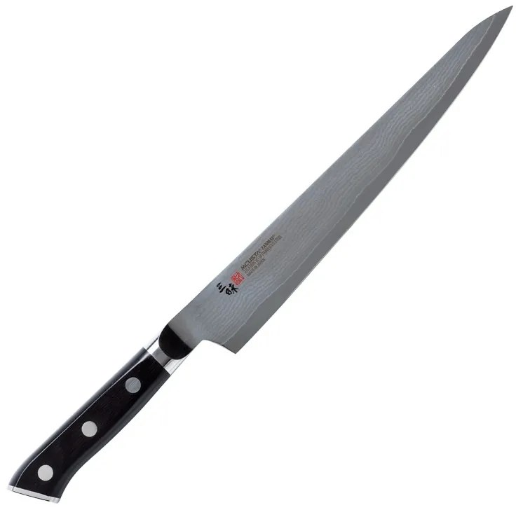 HKB-3010D CLASSIC BLACK Nůž plátkovací Sujihiki 24cm MCUSTA ZANMAI