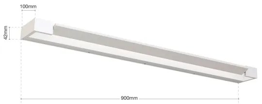 Orion Soff 3-481 - LED Osvětlení zrcadla MARILYN LED/24W/230V 90 cm IP44 bílá