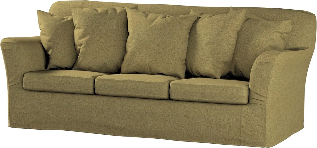 Potah na pohovku IKEA Tomelilla 3-místná nerozkládací barva zelená látka pletený vzor