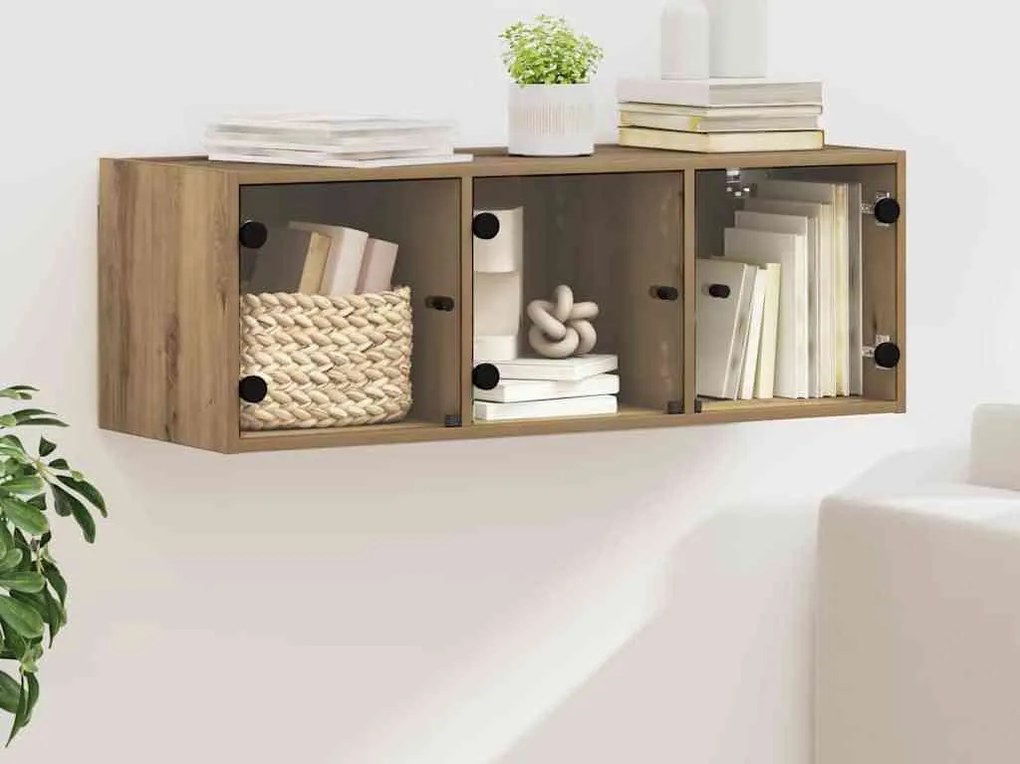 vidaXL Nástěnná skříňka 102 x 37 x 35 cm Kompozitní dřevo [882920]