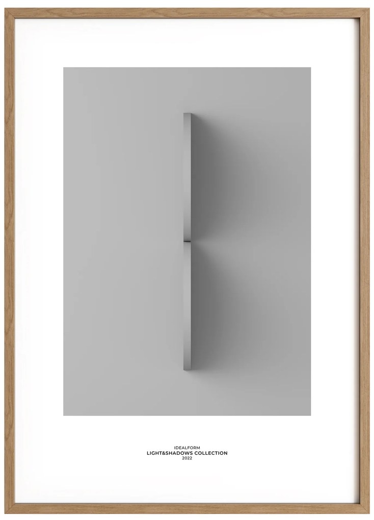 Idealform Poster no. 8 Arched shapes Barva: Smokey taupe, Velikost: 500x700 mm