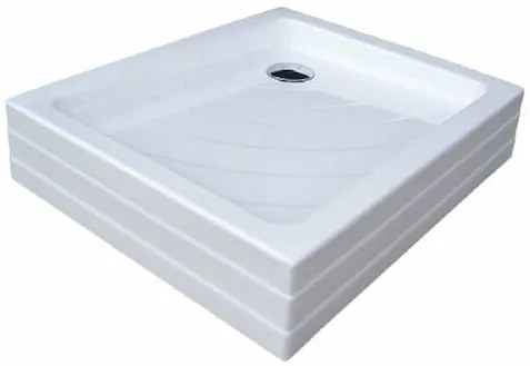 Ravak Aneta sprchová vanička obdélníková 90x75 cm akrylát a003701120 AN9075PUR0