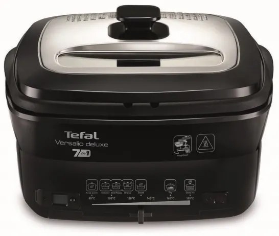 Tefal - Fritéza 2 l VERSALION DE LUXE 7v1 1600W/230V černá