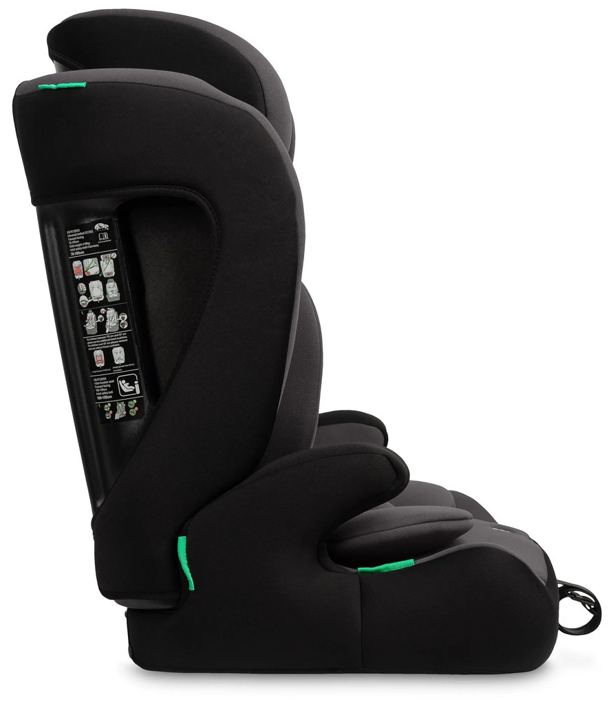 Autosedačka CARETERO COSY I-size 76-150 cm Farba: Black