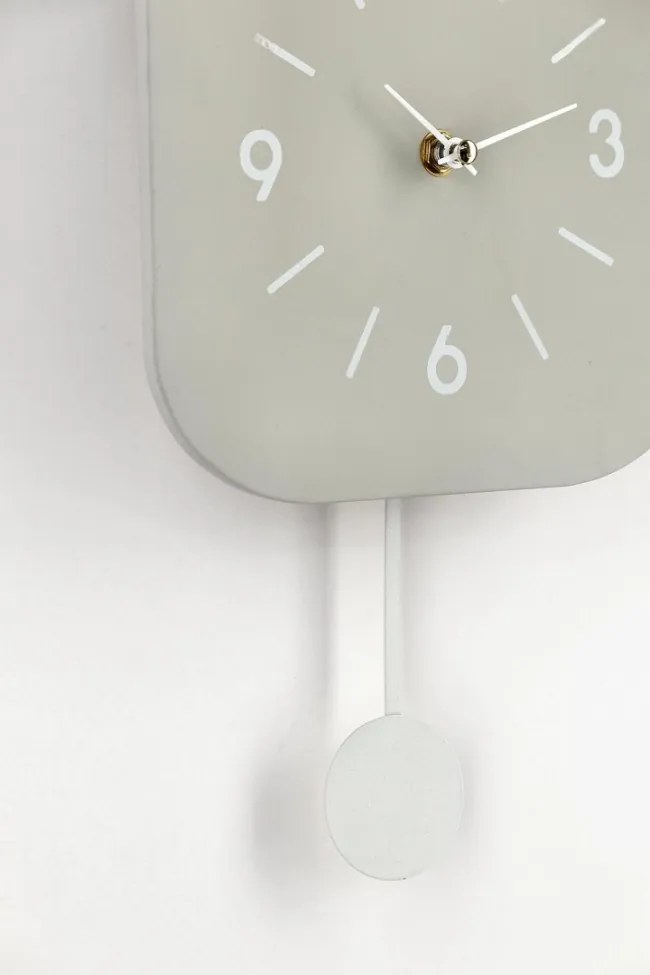 BIZZOTTO Nástěnné hodiny HOME šedé 37cm 0182414