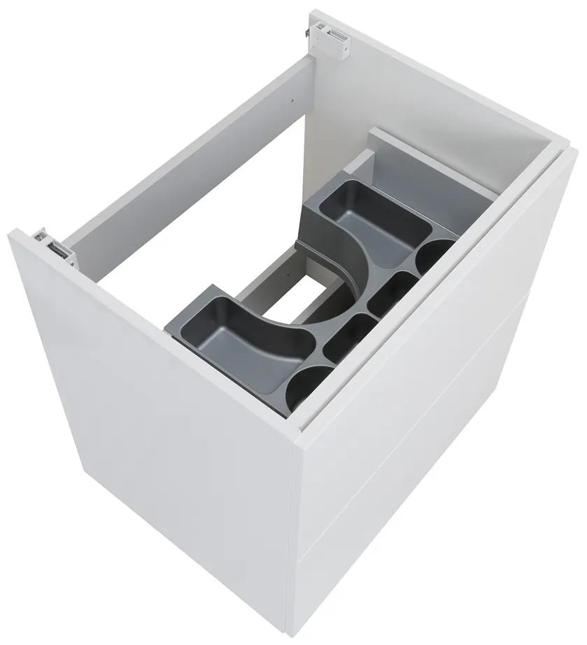 BPS-koupelny Koupelnová skříňka pod umyvadlo Swing W 60 D, bílá