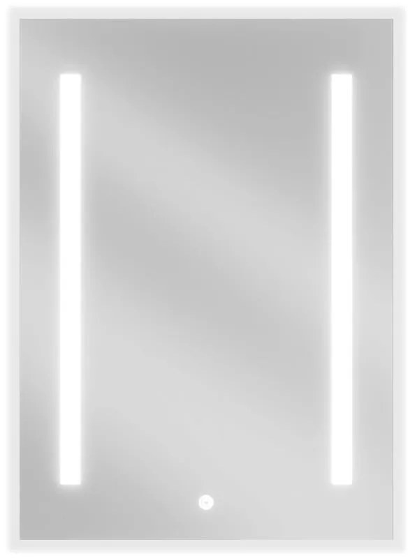 Mexen Remi, LED koupelnové zrcadlo s podsvícením 50 x 70 cm, 6000K, ochrana proti zamlžování, 9804-050-070-611-00