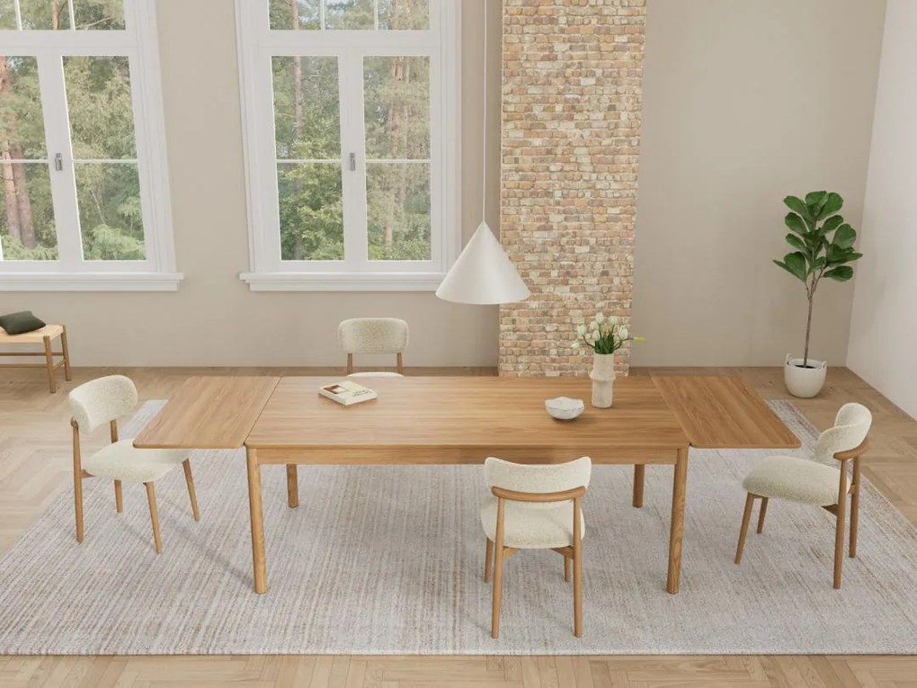 ACTONA Sada dvou prodlužovacích desek ATLANTIC hnědá 50x100x1,8 cm