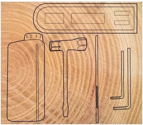 Motorová řetězová pila KS 500-62 GÜDE