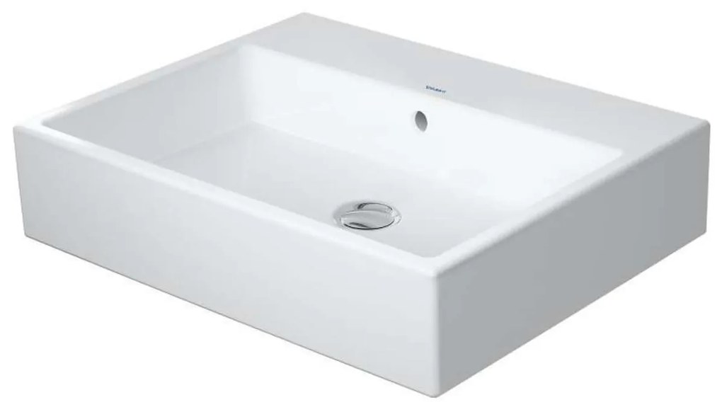 Duravit Vero Air - Umyvadlo 60x47 cm, s přepadem, bez otvoru pro baterii, bílá 2350600060