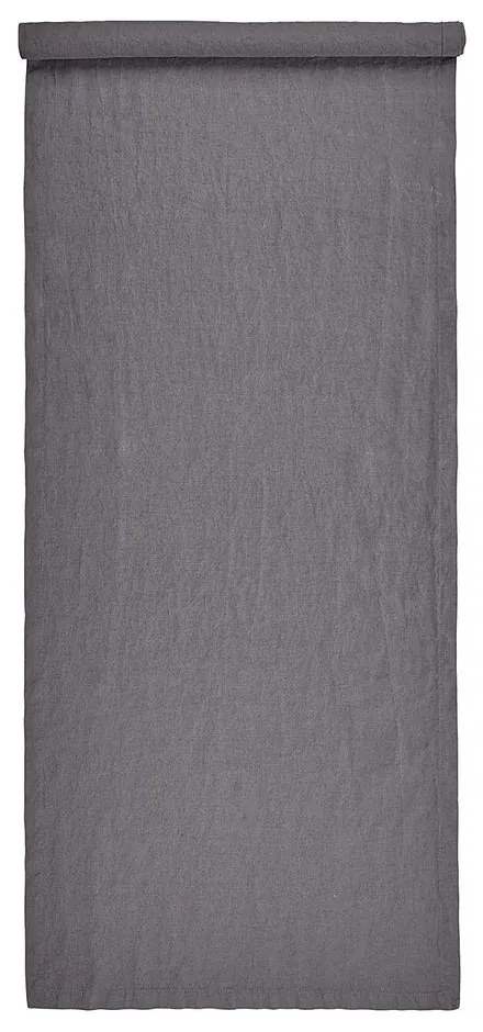 RIGA Běhoun na stůl 160 x 50 cm - antracitová