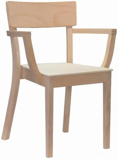 ALBA Dřevěná jídelní židle Enrico