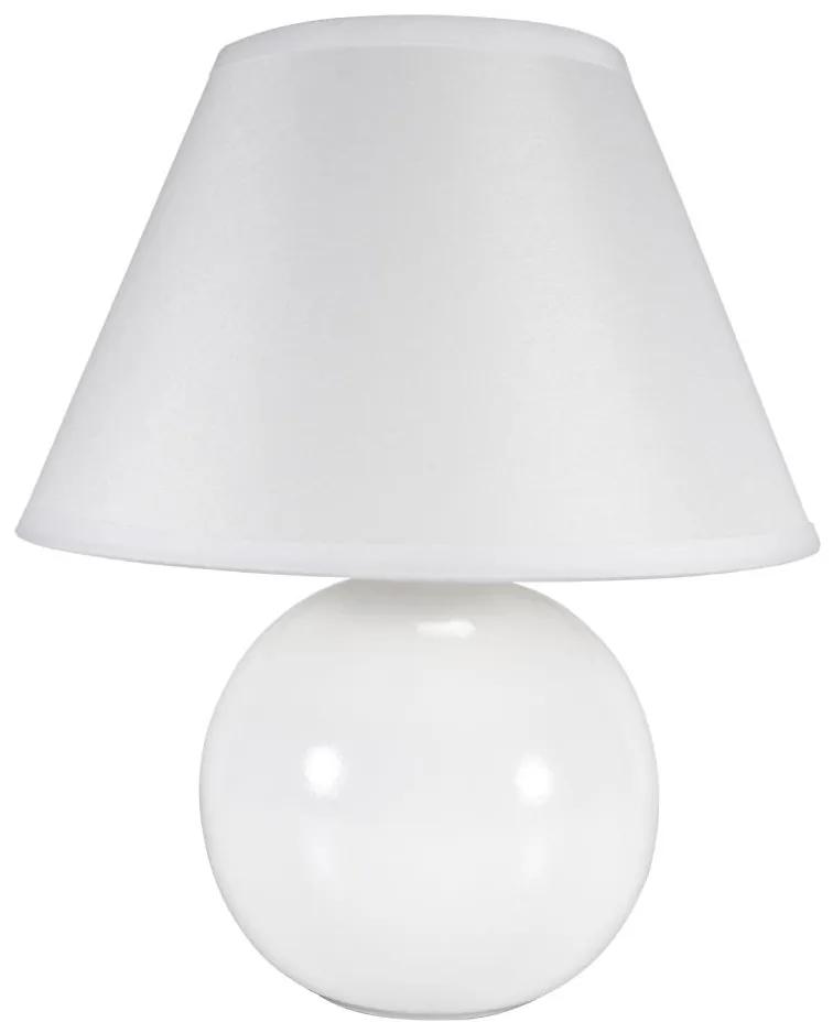 Eglo Eglo 23873 - Stolní lampa TINA 1xE14/40W/230V bílá EG23873