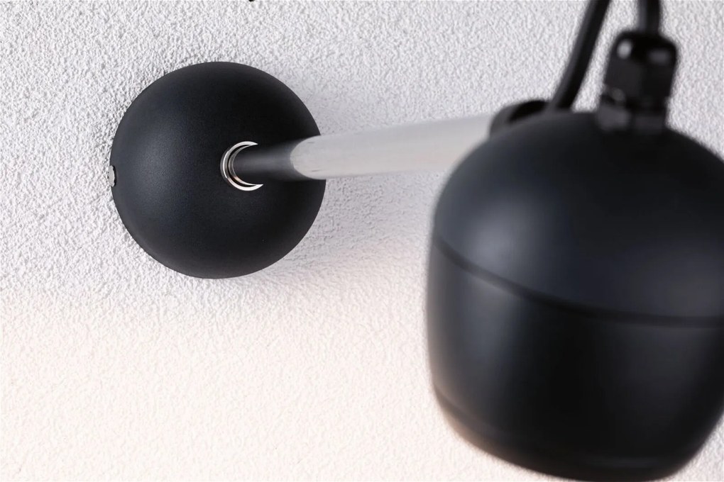 P 94773 LED venkovní nástěnné svítidlo Smart Home Zigbee Kikolo RGBW IP65 90mm RGBW+ 6,2W 230V antracit umělá hmota/hliník - PAULMANN